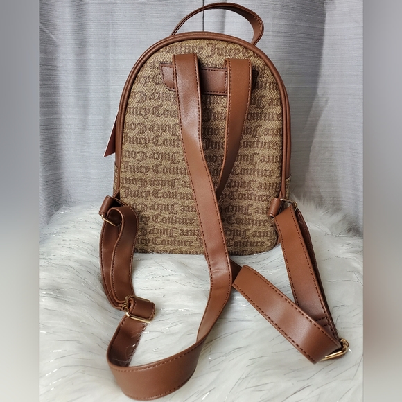 Juicy Couture | Bags | Juicy Couture Chestnut Chino Paparazzi Backpack ...